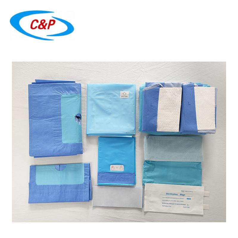 Hospital Surgical Drape Knee Arthroscopy Pack for Sterile Barrier
