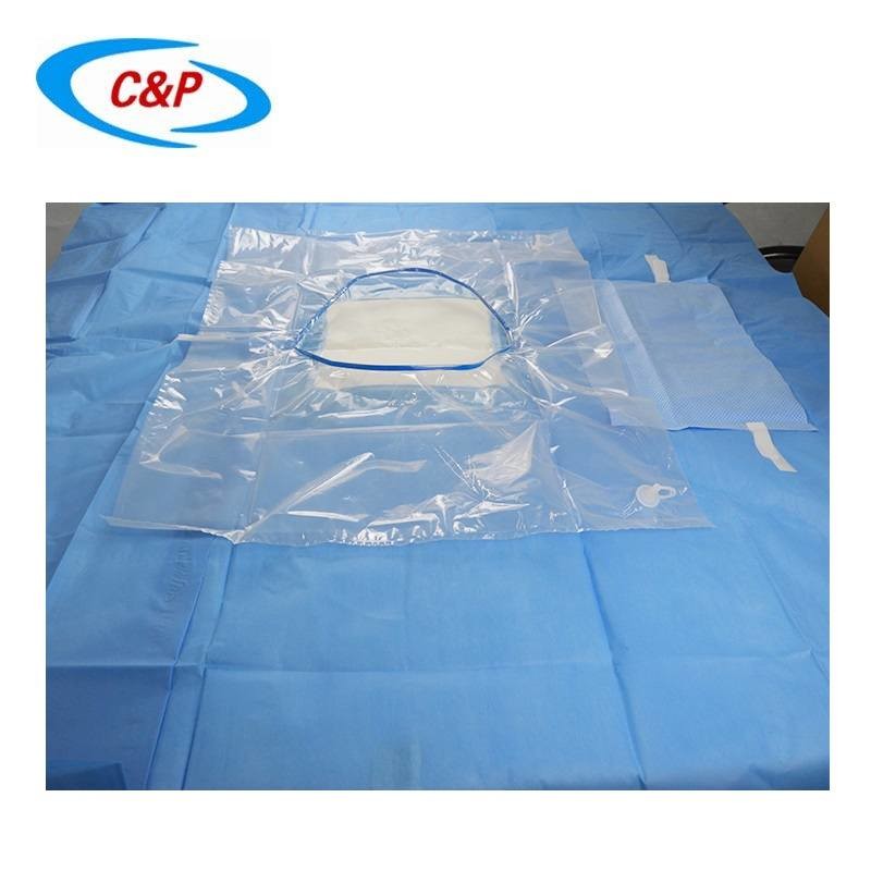 Blue Clear Cesarean Birth C Section Surgical Drape With CE ISO13485 ...