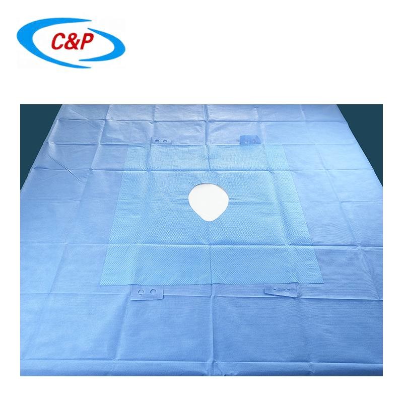 Hospital Disposable SMS Chest Breast Surgical Drape Customizable For ...