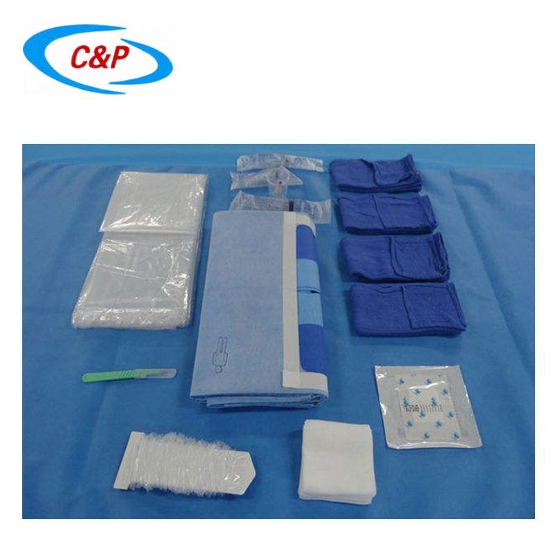 Sterile Disposable Drapes Medical Laparotomy Pack For Surgical ...