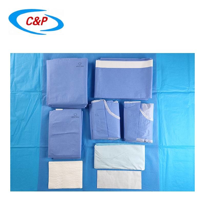 Custom Procedure Packs Disposable Orthopaedic Drape Set for Operating Room