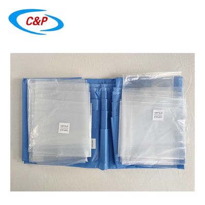 Disposable PP PE Femoral Radial Angiography Drape Sheet For Medical ...