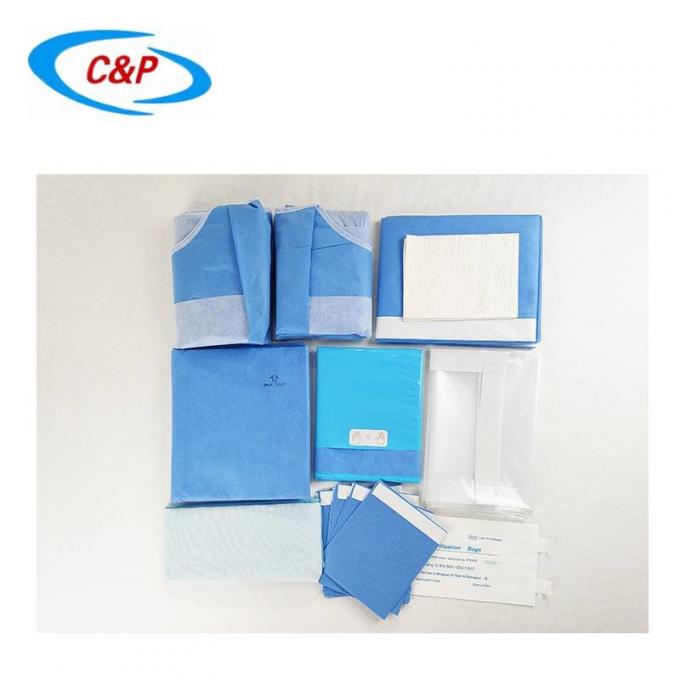Sterile Surgical Orthopedic Lower Extremity Drapes Pack Custom